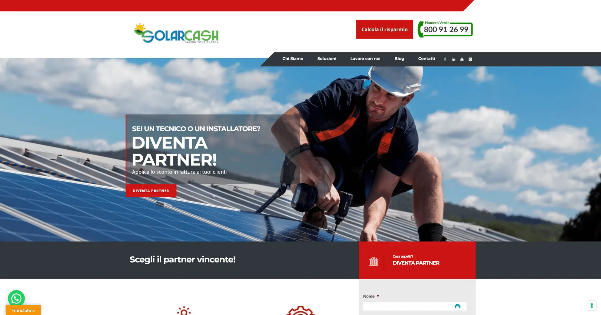 Solar Cash s.r.l. » Web Agency Evo Sistemi